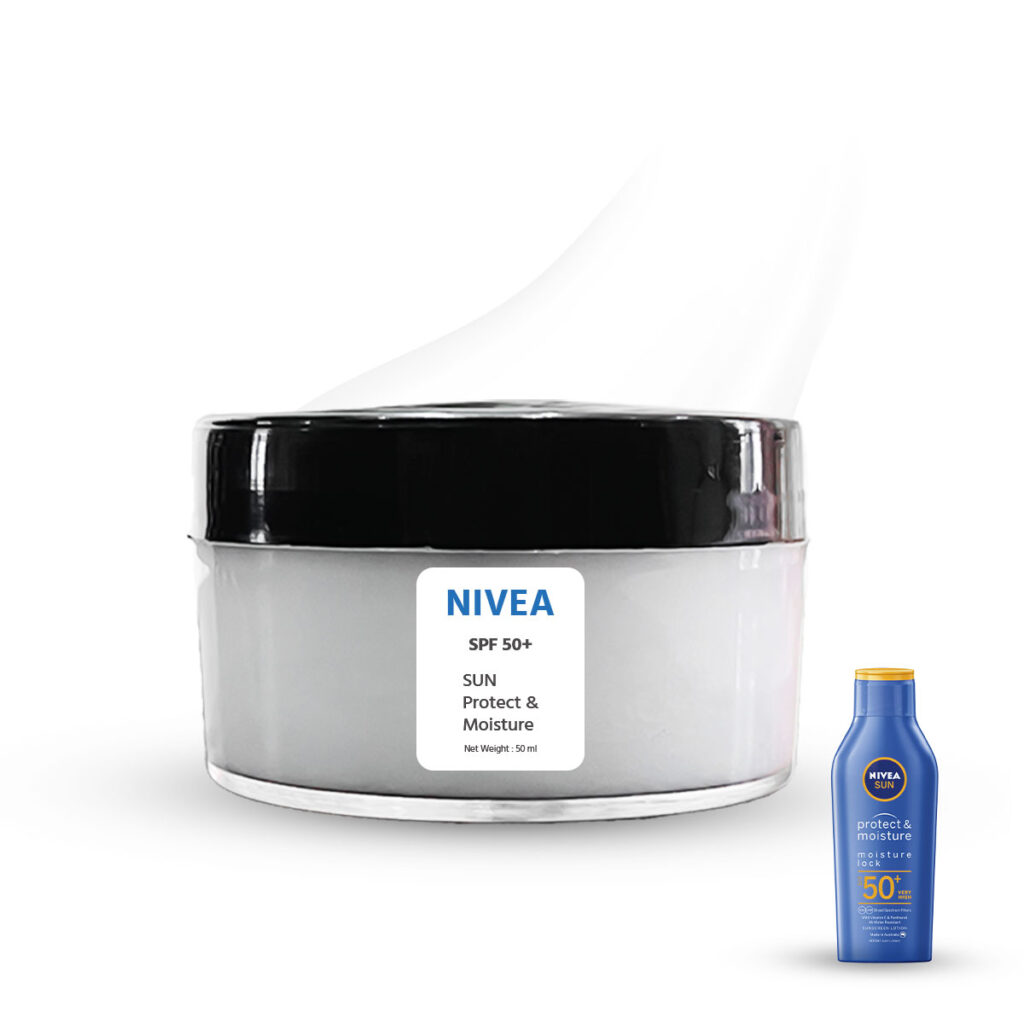 NIVEA Sun Protect & Moisture Lotion SPF 50+ – 50 ml (Value Pack) – Bloomin